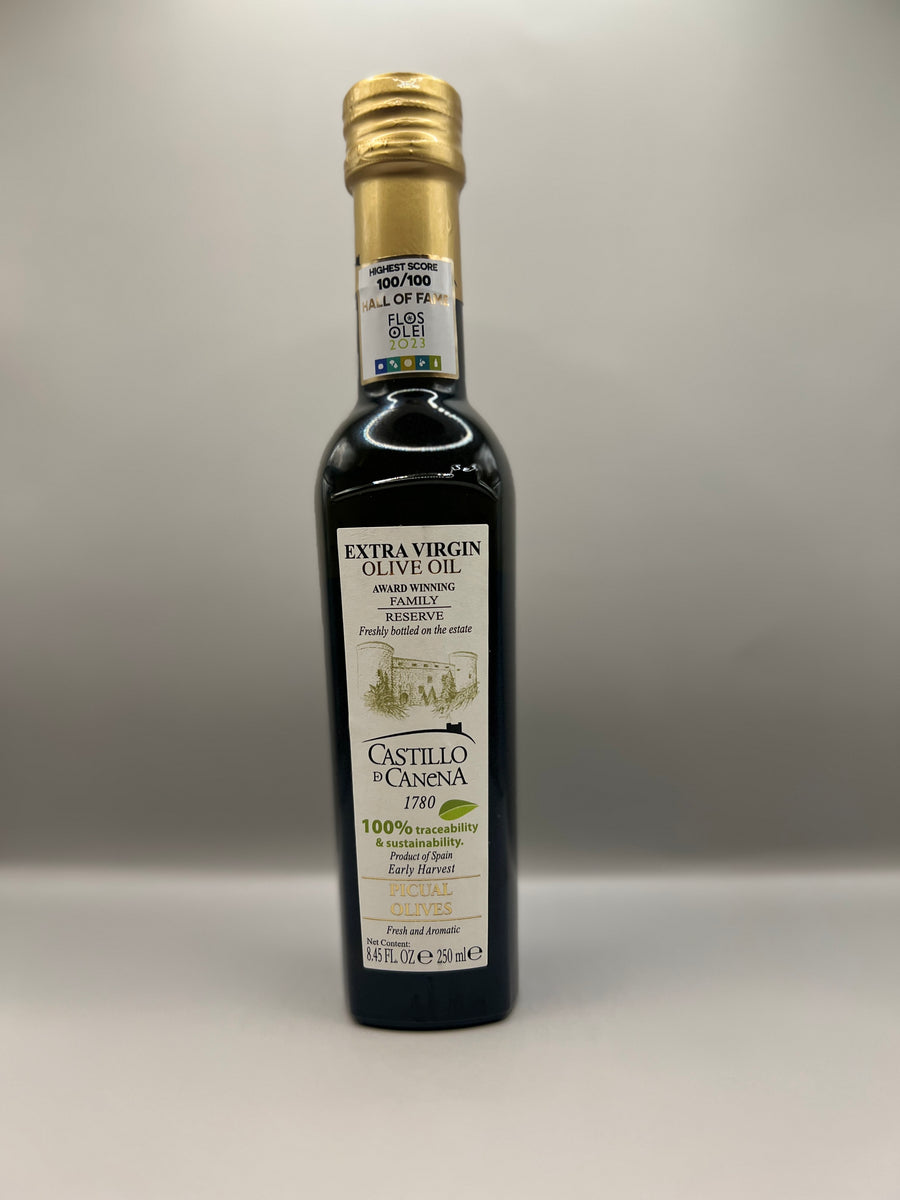 CASTILLO DE CANENA - FAMILY RESERVE - PICUAL EVOO - 250ml – LA JAMOTECA